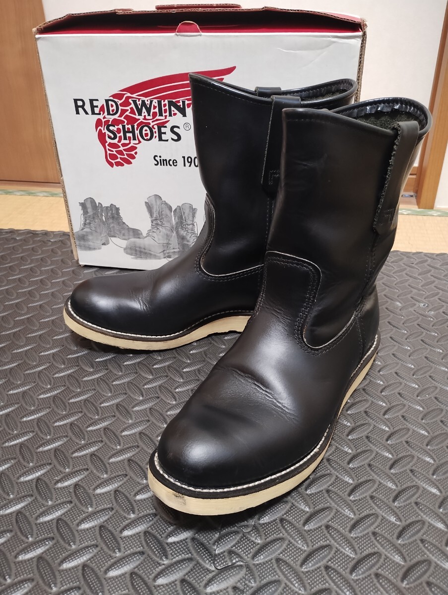 レッドウイングペコス 8169 8E RED WING SHOE PECOS BOOTS MADE IN USA 2009 箱付き ブラック(8インチ)｜売買されたオークション情報、yahoo ...