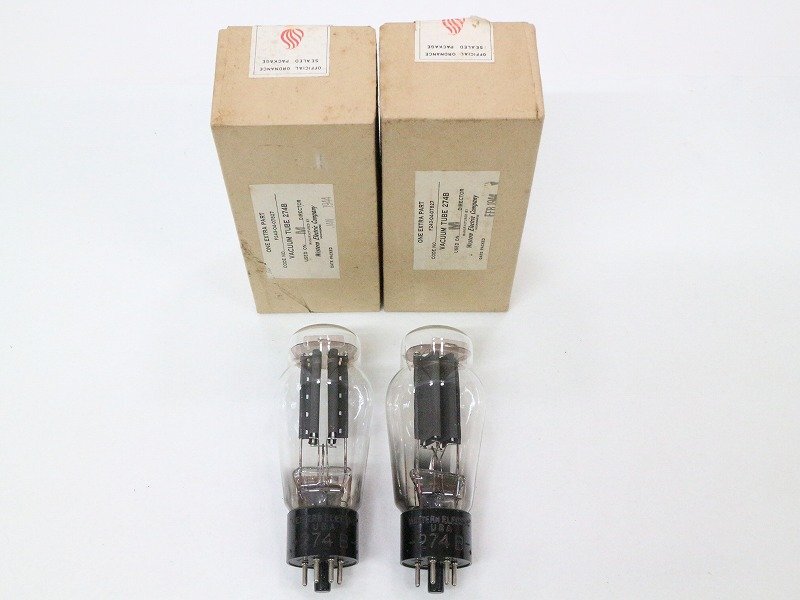 274B 真空管の値段と価格推移は？｜47件の売買データから274B 真空管の価値がわかる。販売や買取価格の参考にも。