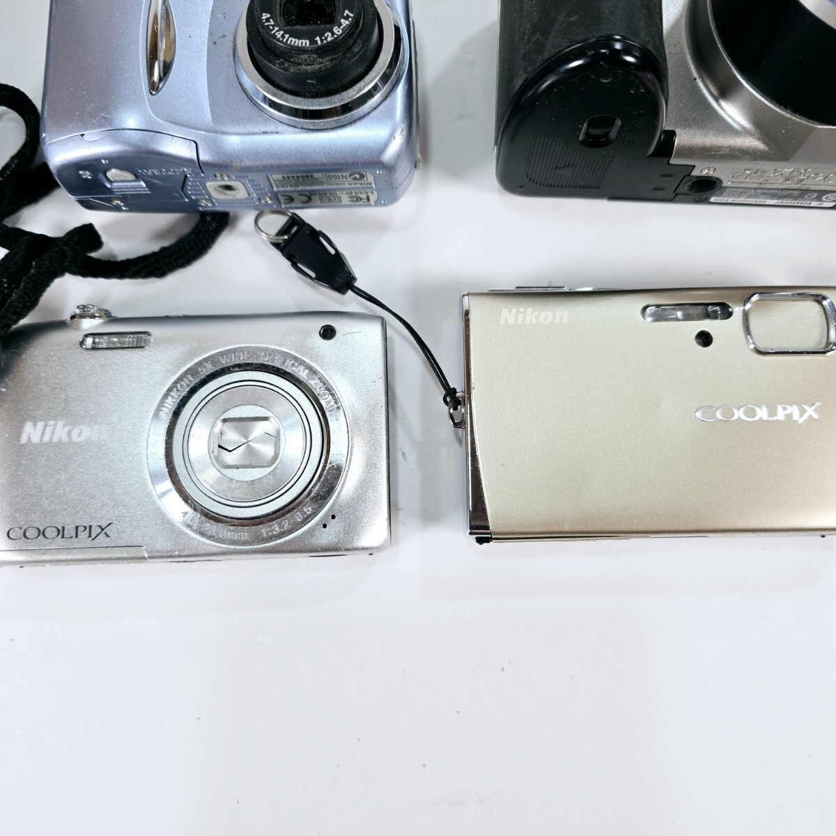 1円スタート コンデジ デジタルカメラ SONY NIKON FINEPIX CYVER SHOT CANON等 すべて未確認(オリンパス ...