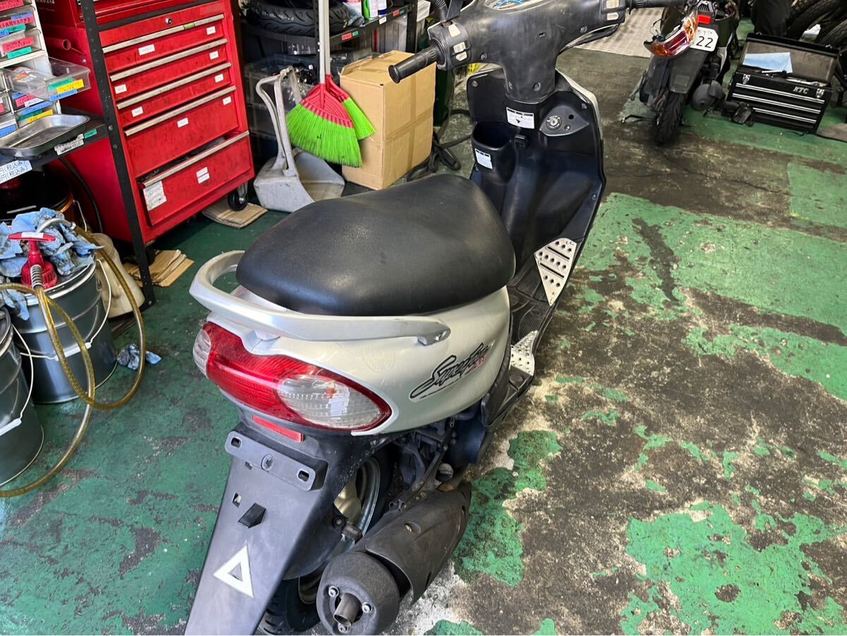 jog100 セル始動 エンジン確認済み ジャンク 門真から(51cc-125cc)｜売買されたオークション情報、yahooの商品情報を ...