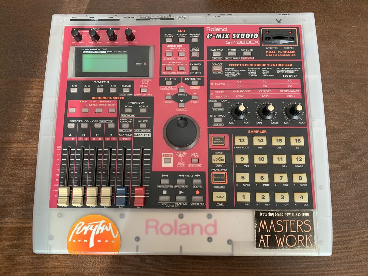 1000円〜 ローランド e-MIX STUDIO SP-808EX サンプラー ミキサー マルチトラックレコーダー Roland(サンプラー ...