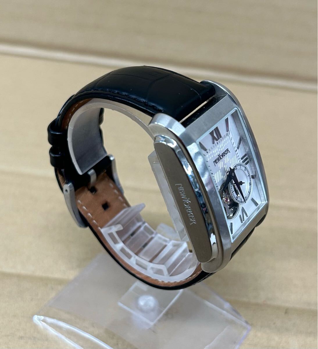 1円スタート 稼働品 NEWYORKER ニューヨーカー NY004 腕時計 革ベルト 0215A14(男性用)｜売買されたオークション情報、yahooの商品情報をアーカイブ公開 ...