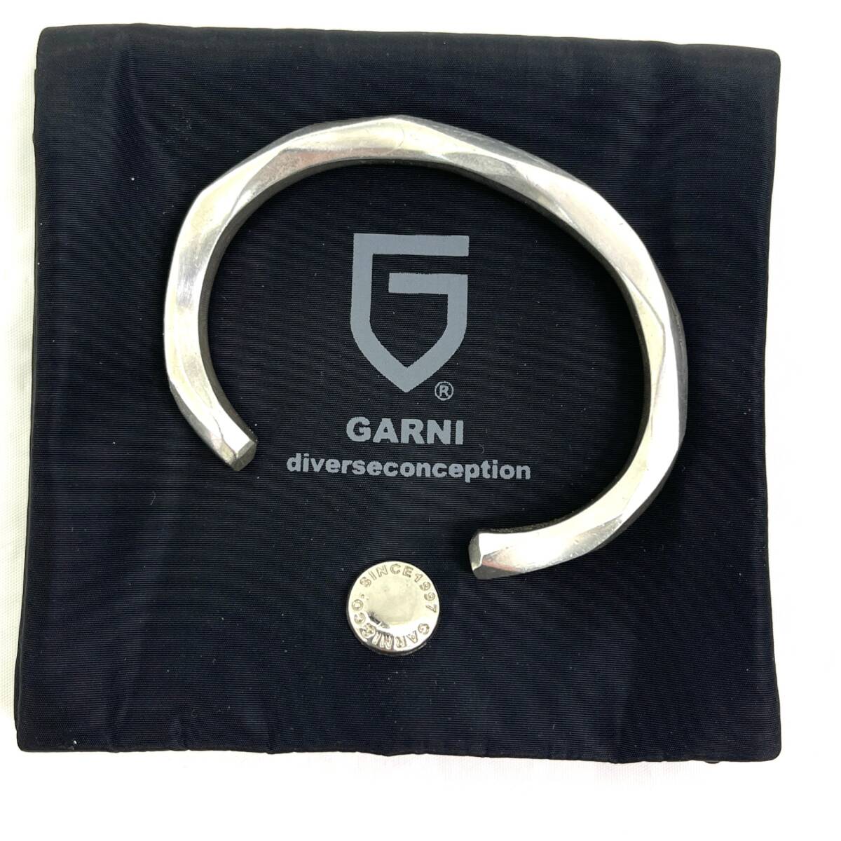 GARNI SILVER バングル 48.15g Sterling Silver ガルニ シルバー SV SMU7189SM(シルバー)｜売買 ...