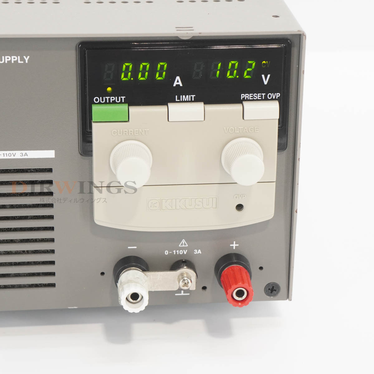 DW 8日保証 PAN110-3A PAN-A KIKUSUI 0-110V 3A 菊水 REGULATED DC POWER SUPPLY 直流安定化電源 DC電源 直流電源 06798 ...