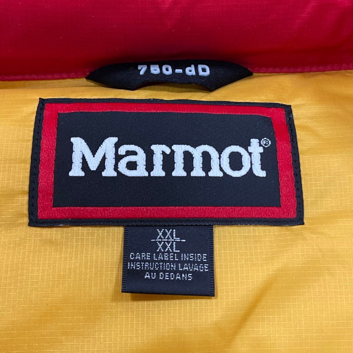 Marmot the Apartment exclusive DOWN SWEATER JACKET GOLD / TEAM RED ...