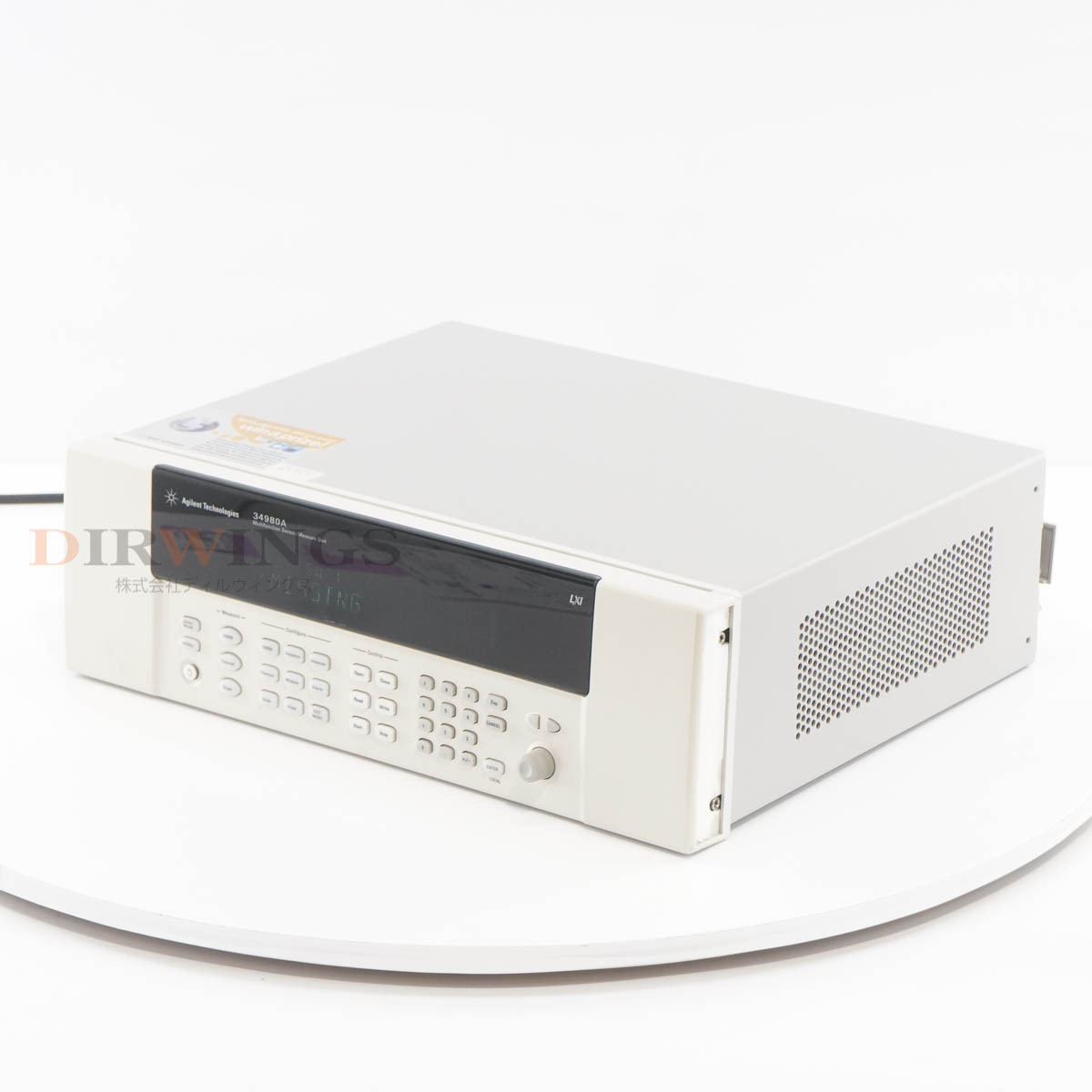 DW 8日保証 34980A LXI Agilent OPT DMM 34945A 34937A hp アジレント Keysight ...