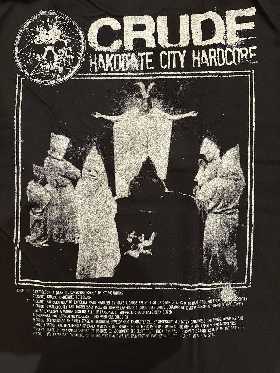 黒XL CRUDE ロンT 入手困難 FUUDOBRAIN GISM GAUZE LIPCREAM S.O.B OUTO DEATHSIDE DISCHARGE BRAHMAN 666(T ...