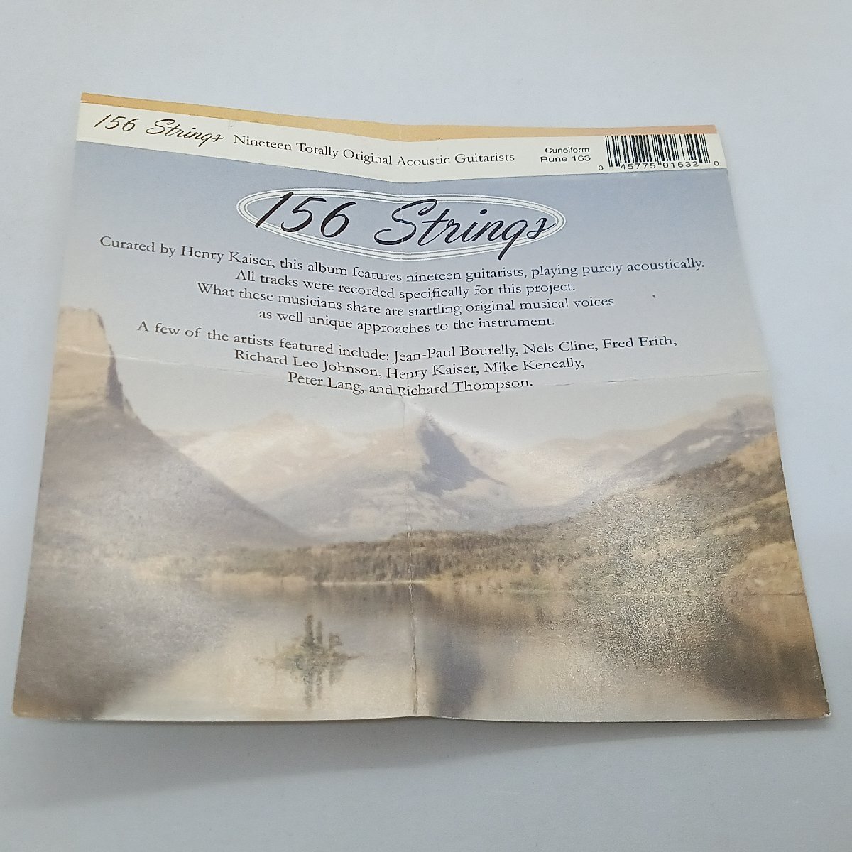 V.A./156 Strings - Nineteen Totally Original Acoustic Guitarists CD ...