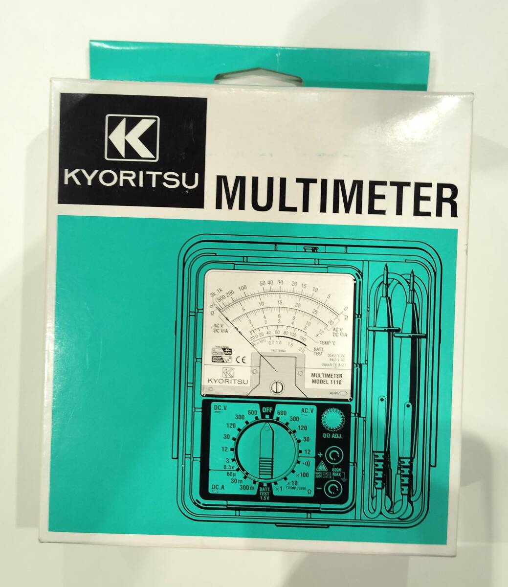 共立電気計器 アナログマルチメータ 1110 MULTIMETER KYORITSU 収納ケース付き アナログテスター No2359(電気計測 ...