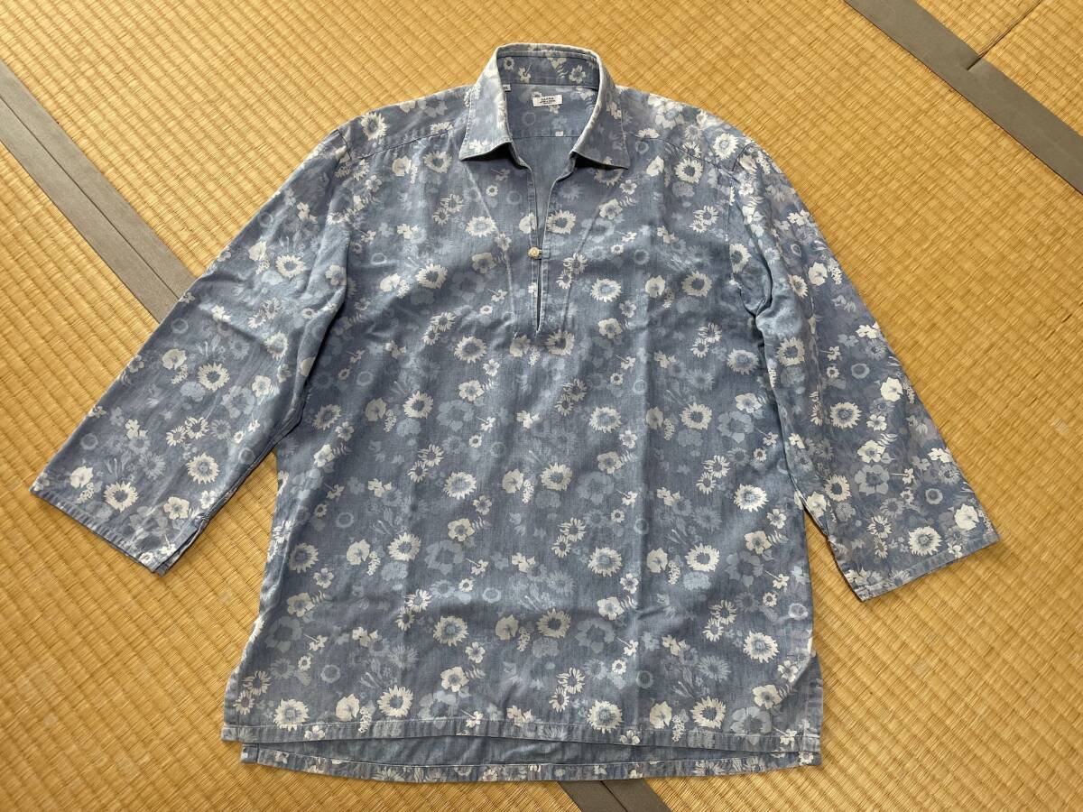 BARBA バルバ スキッパーシャツ 七分袖 ブルー サイズ 42(Lサイズ)｜売買されたオークション情報、yahooの商品情報をアーカイブ公開 - オークファン（aucfan.com）