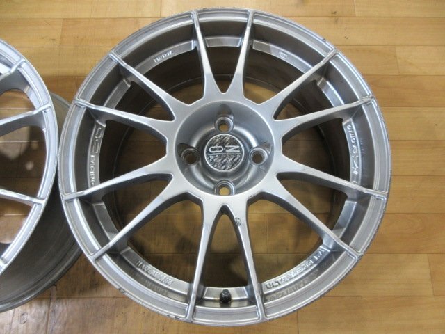 OZ RACING ULTRALEGGERA ホイール 2本 4H-108 17インチ 7J+25 シトロエン C2 C3 DS3 C4 DS4 C5 DS5 プジョー 2008 206 ...