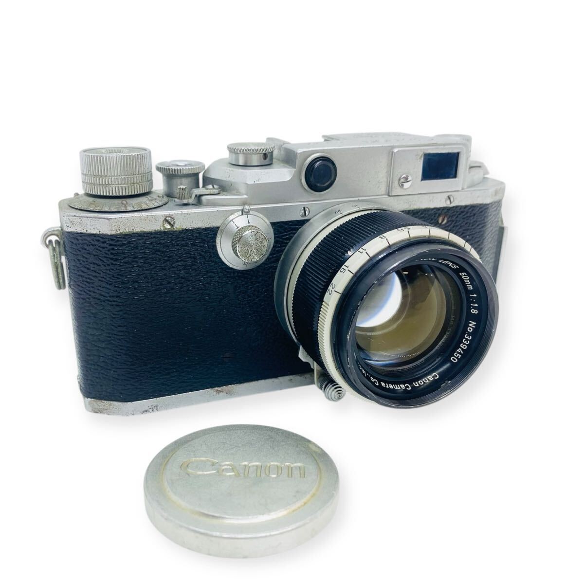 20 Canon Camera Company Inc. NO.113756 レンズ50mm 1:1.8 No.339450 キャノン レンジ ...