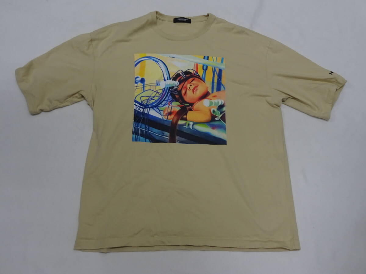 UNDERCOVER アンダーカバー HELDON Tシャツ 黄土色 Size3 今期物 1回だけ着用(Lサイズ以上)｜売買されたオークション ...
