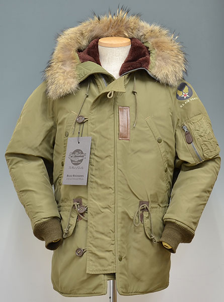 S9599 BuzzRickson's バズリクソンズ BR10989 N-3 実名復刻 S(Sサイズ)｜売買されたオークション情報、yahooの商品情報をアーカイブ公開 - オークファン ...