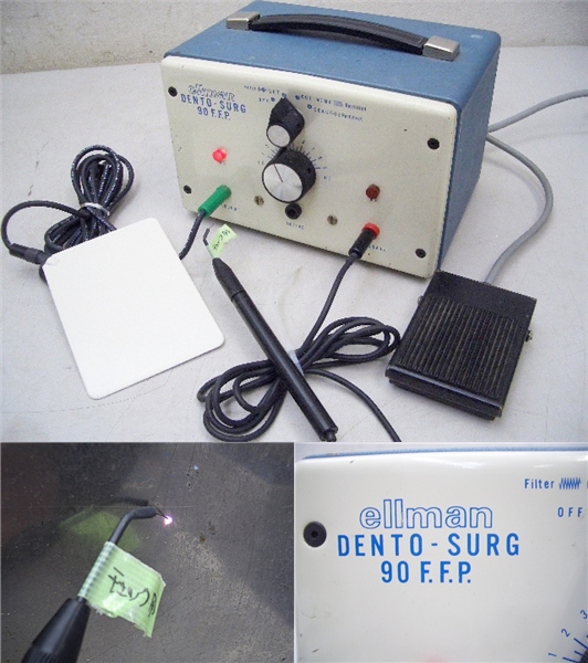 ELLMAN 電気メス DENTO-SURG 90FFP 歯科用 歯科技工 エルマン①(歯科学)｜売買されたオークション情報、yahooの商品 ...