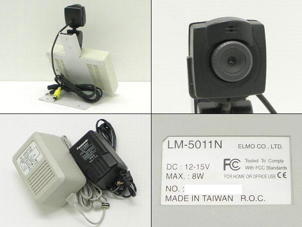 ELMO/エルモ 5型液晶カラーモニター LM-5011N カメラ付 ①(14インチ未満)｜売買されたオークション情報、yahooの商品情報を ...