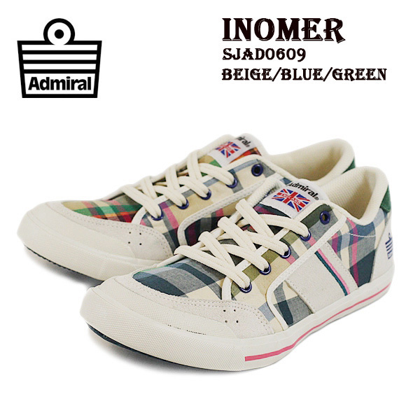 1円 SNB/Admiral/アドミラル INOMER/Beg/Bl/Grn SJAD0609/23cm(23.0cm)｜売買されたオークション情報、yahooの商品情報をアーカイブ公開 ...