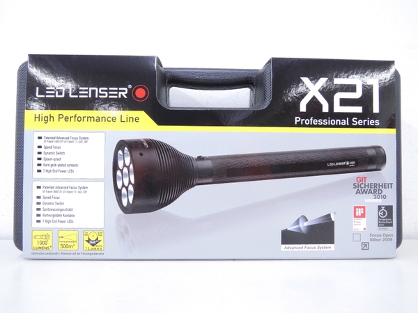 LED LENSER X21 OPT-8421 懐中電灯 ハンディ N1200036(レッドレンザー)｜売買されたオークション情報、yahoo ...