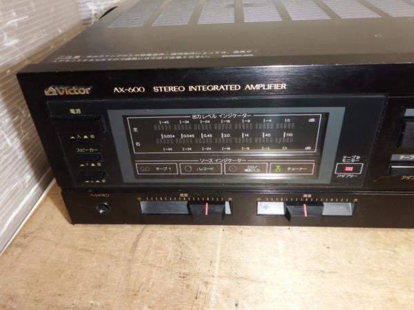 Victor AX-600 AMPLIFIER インテグレーテッドアンプ 1円(ビクター)｜売買されたオークション情報、yahooの商品情報を ...