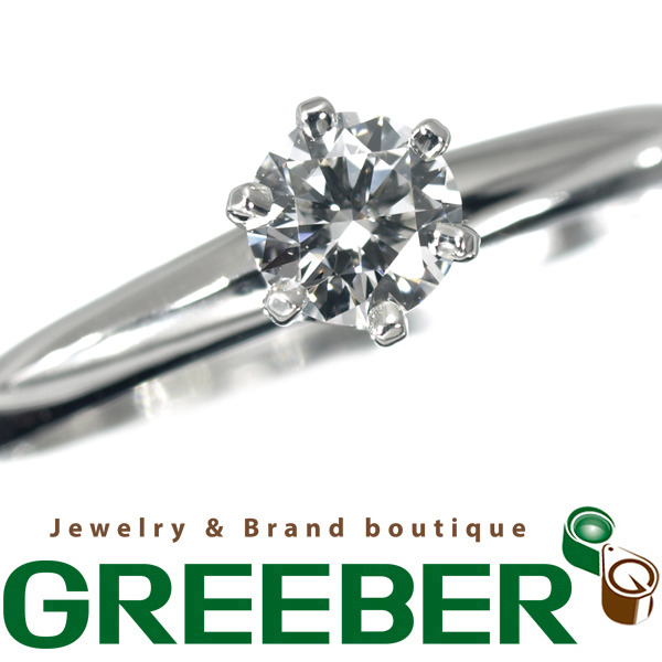 俺の物屋 ティファニー ダイヤモンド 0.26ct Pt950 リング(プラチナ)｜売買されたオークション情報、yahooの商品情報をアーカイブ公開 - オークファン（aucfan.com）