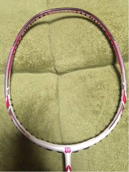 バドミントンラケット wilson FIERCE BLX POWERSKIN 松友美佐紀(ラケット)｜売買されたオークション情報、yahooの ...