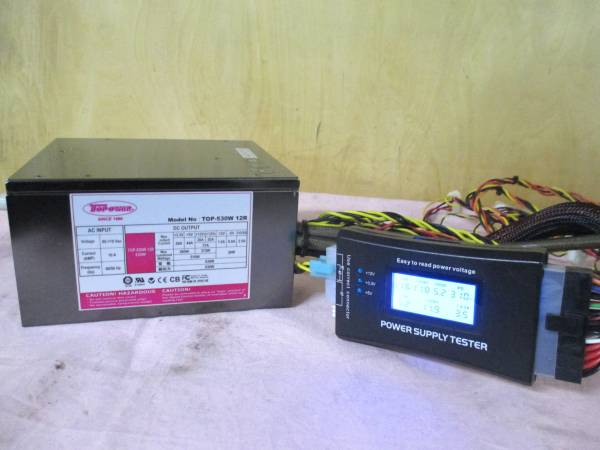 TOPOWER TOP-530W 12R 530W 電源BOX(450W～)｜売買されたオークション情報、yahooの商品情報をアーカイブ公開 ...