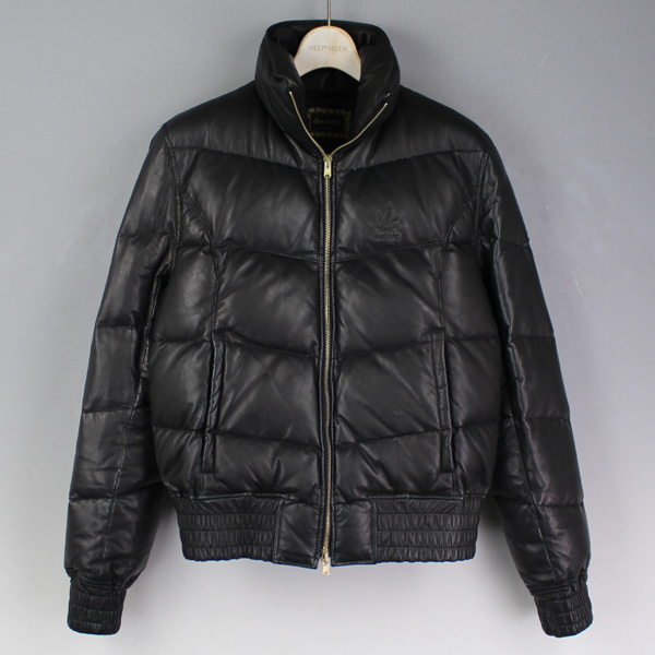 drestrip ドレストリップ ディアスキン レザー ダウンジャケット(男性用)｜売買されたオークション情報、yahooの商品情報をアーカイブ公開 - オークファン（aucfan.com）