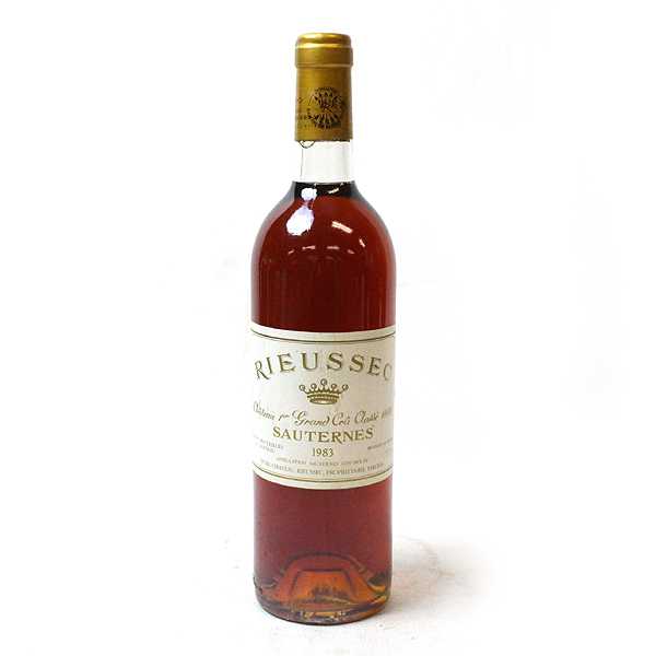 1円 CH.RIEUSSEC シャトーリューセック 1983年 t5l08132(貴腐)｜売買されたオークション情報、yahooの商品情報をアーカイブ公開 - オークファン（aucfan.com）