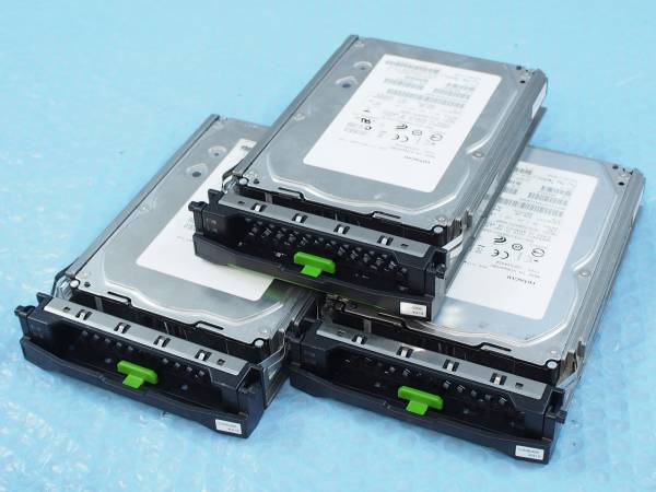 Fujitsu純正 3.5inch 15K SAS2.0 HUS156045VLS600 450GB×3(SCSI)｜売買されたオークション ...