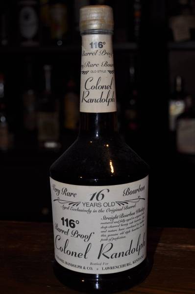 古酒 COLONEL RANDOLPH コロネルランドルフ 16年(バーボン)｜売買されたオークション情報、yahooの商品情報をアーカイブ ...