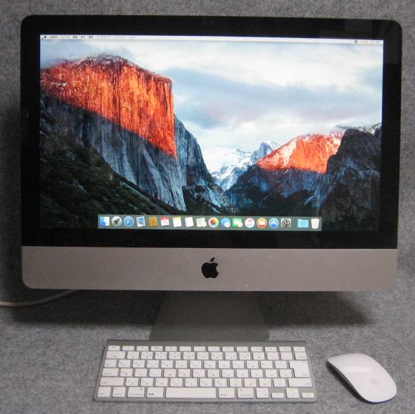 iMac10.1 21.5 Late 2009 メモリ4GB SATA500G OSX10.11(iMac)｜売買されたオークション情報 ...