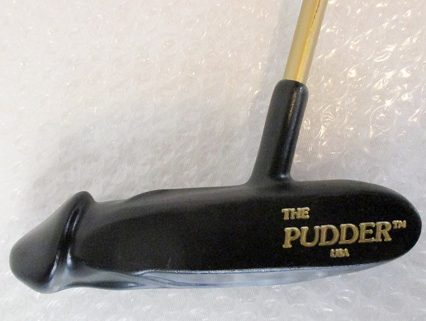 珍パター 卑猥な形のパター THE PUDDER USA 黒〔G梱1.0(その他)｜売買されたオークション情報、yahooの商品情報を ...