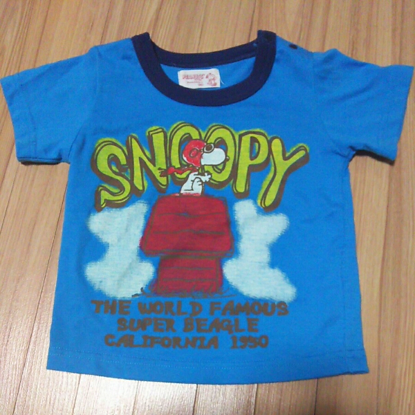 スヌーピーベビーTシャツ80㎝ 青PEANUTS(80（75～84cm）)｜売買されたオークション情報、yahooの商品情報をアーカイブ公開 - オークファン（aucfan.com）