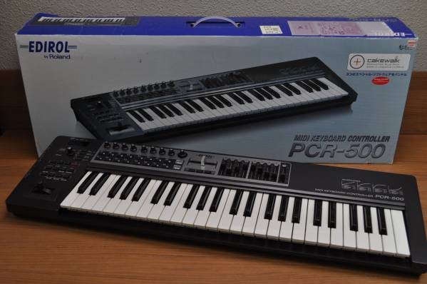 Roland EDIROL PCR-500 MIDIキーボード(MIDIキーボード、コントローラー)｜売買されたオークション情報、yahooの ...