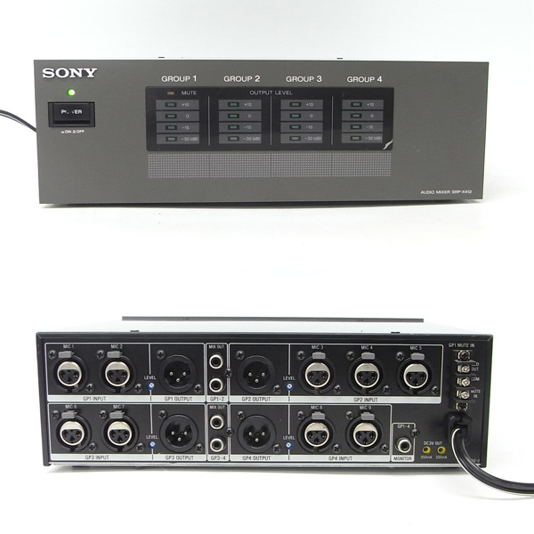 ＃SONY/ソニー マイクミキサー SRP-X412 送料一律900円(ミキサー)｜売買されたオークション情報、yahooの商品情報を ...