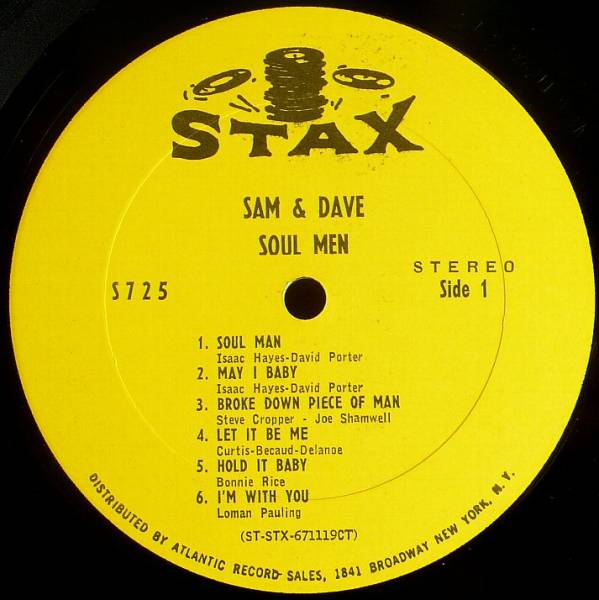 SAM & DAVE SOUL MEN US 初回STAX ORG STEREO(R&B、ソウル)｜売買されたオークション情報、yahooの商品情報をアーカイブ公開 - オークファン ...