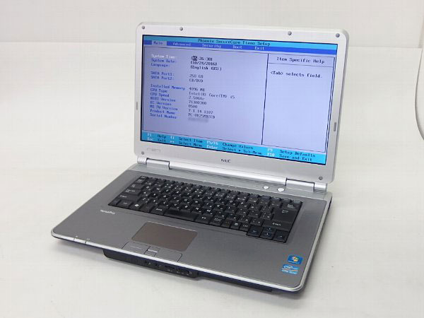 α 5台入荷 NEC Versapro PC-VK25MDZCD Corei5 M2520(15インチ～)｜売買されたオークション情報 ...