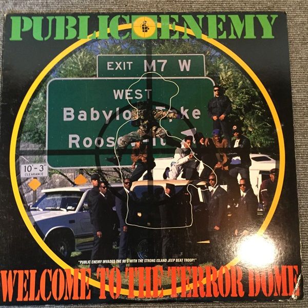 LP6905 Public Enemy Welcome to the terror dome パブリックエネミー レコード US盤(ラップ ...