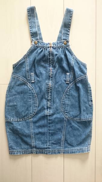 古着 BOBSON mini ボブソンミニ サロペット スカート オーバーオール デニム ワンピース 120cm(120（115～124cm）)｜売買されたオークション情報、yahooの商品 ...