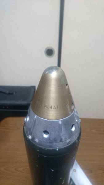 自衛隊 81mm 迫撃砲 照明弾 FUZE TIME M84A1 LOT10P-30-35 ダイキャスト付き(その他)｜売買されたオークション ...