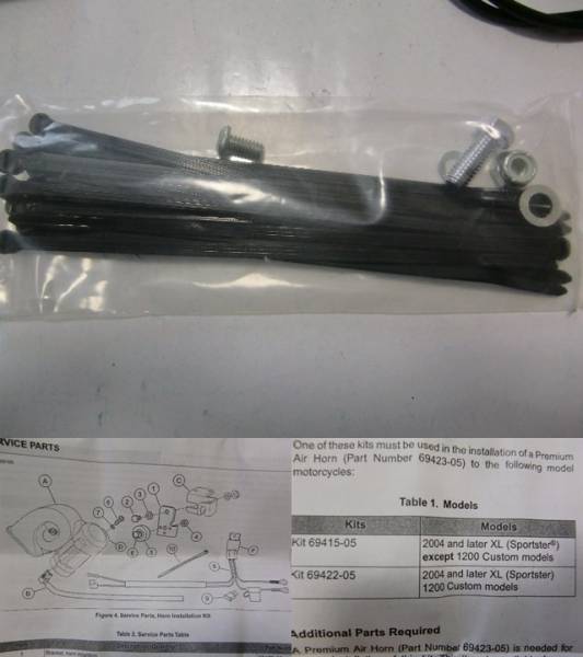 スポーツスター プレミアム エアホーン インストールキット ハーレー純正 69415-05(ホーン)｜売買されたオークション情報、yahooの ...