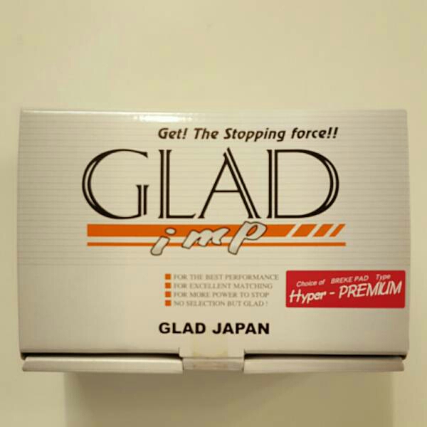 GLAD imp Hyper-PREMIUM M.BENZ 低ダスト ブレーキパッド F#256 W212 W204 W207 ベンツ ...