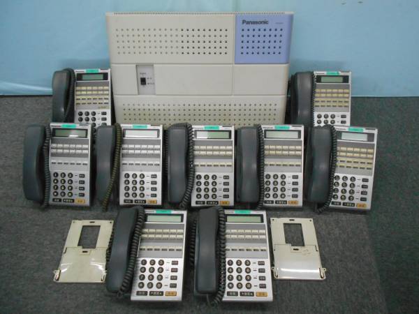 再 しました パナ 電話主装置 VB-E250A ＋電話機 VB-E411D /3台＋ VB-E211N /6台 現状渡し(パナソニック)｜売買されたオークション情報、yahooの商品情報を ...