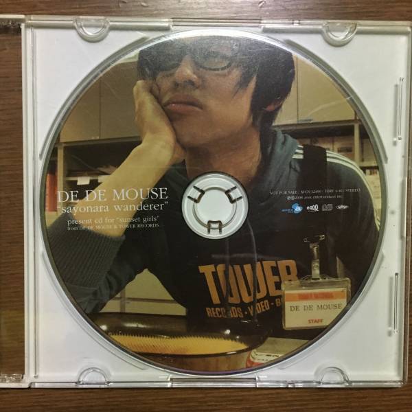 DE DE MOUSE sunset girls TOWER RECORDS特典 sayonara wanderer(クラブ、ダンス)｜売買さ ...