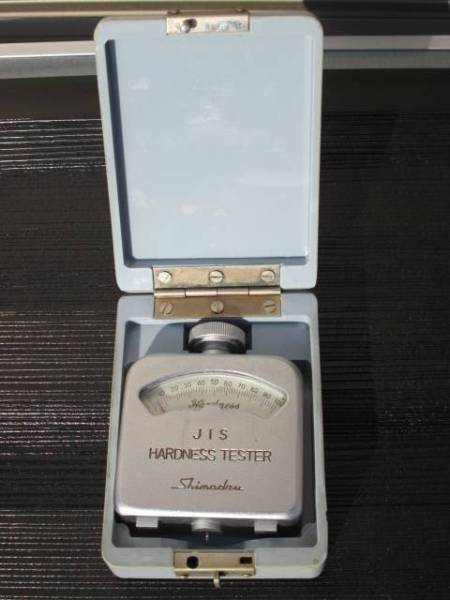 ハードネステスター 島津製作所 硬度計 JIS Shimadzu HARDNESS TESTER(基準器、ゲージ)｜売買されたオークション情報 ...