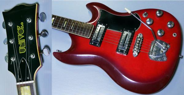 超 な1970年 米国UNIVOXのギターBADAZZ/ビザール/TEISCO/マツモク(その他)｜売買されたオークション情報、yahooの ...