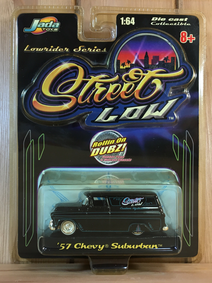 JADA 1/64 STREET LOW LOWRIDER '57 CHEVY SUBURBAN サバーバン ローライダー デイトン ...