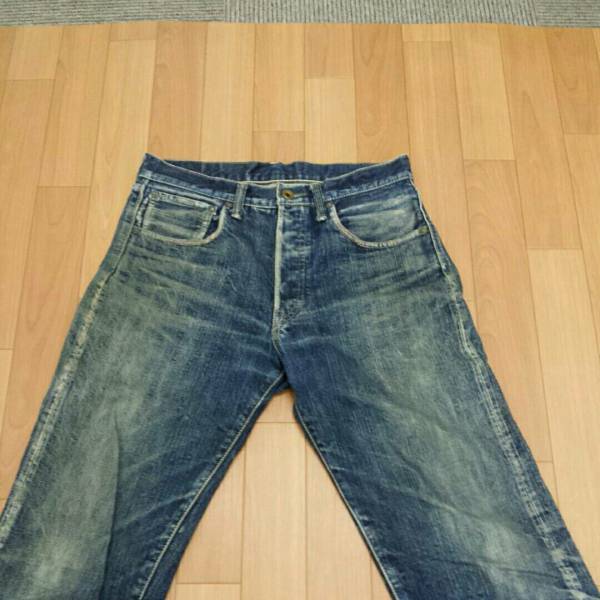 フェローズ PHERROW'S ストーミーブルー STORMY BLUE 421 デニム 31色落ち 激色落ち リペア有り(ジーンズ)｜売買されたオークション情報、yahooの商品情報を ...