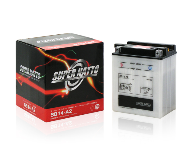 信頼のスーパーナット製 SB14-A2 XLV750R/VF 750F マグナ/VF750F/CBX750F/CB750対応バッテリー ...