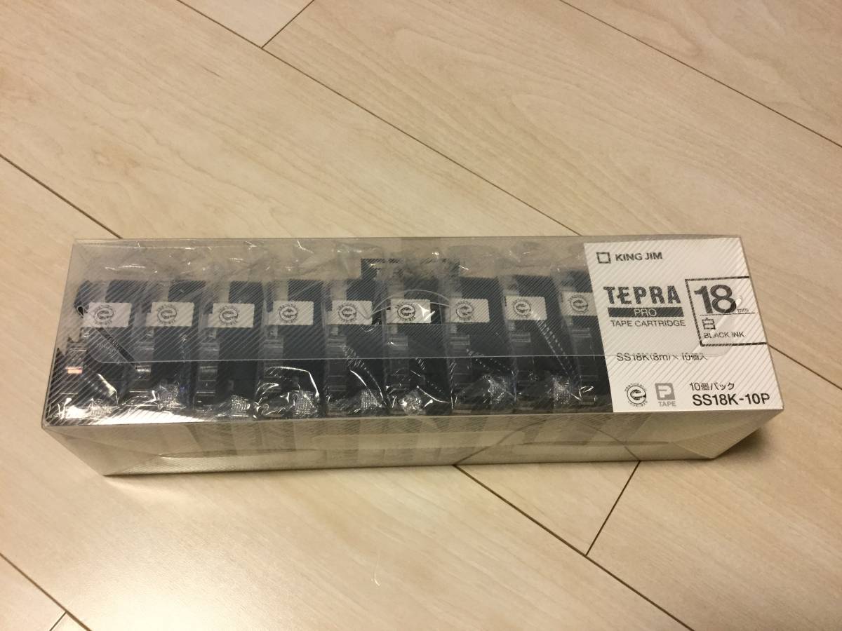 キングジム テ-プカ-トリッジ テプラPRO 18mm 10個 SS18K-10P 品(ラベル)｜売買されたオークション情報、yahooの商品 ...